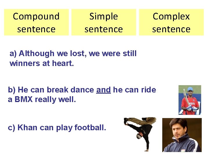 a Although we lost we were still winners