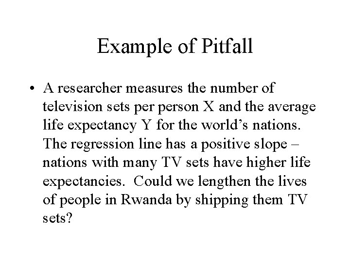 Lecture 18 Simple Linear Regression Chapters 18 118