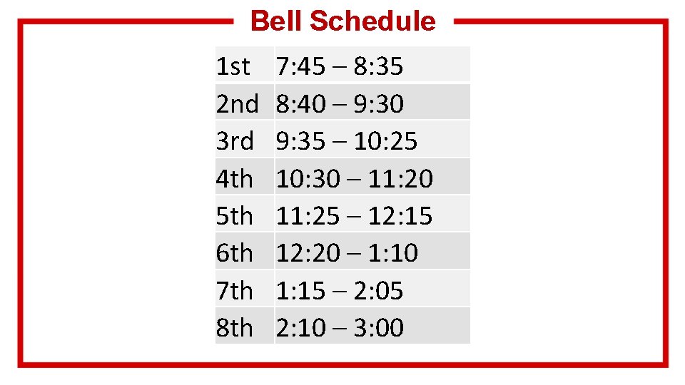 Welcome to Memorial High School THE MUSTANG WAY