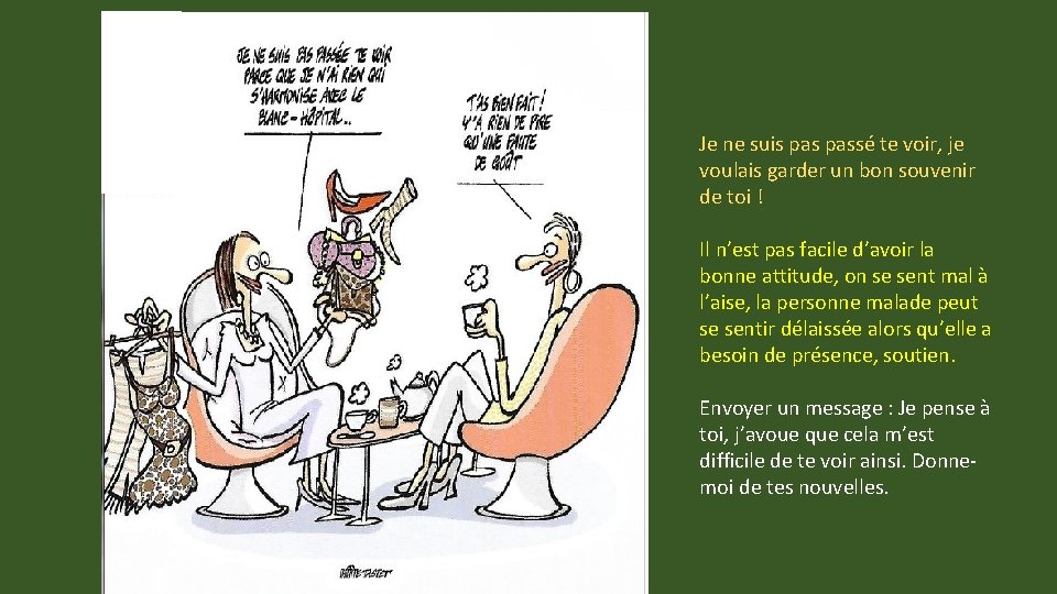 CANCER ET HUMOUR en images clic Clic manuel