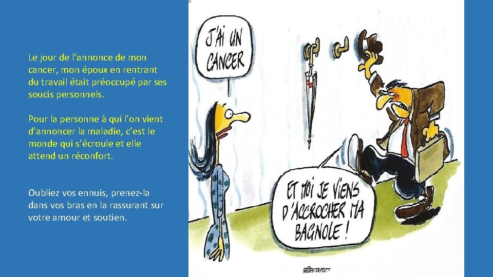 CANCER ET HUMOUR en images clic Clic manuel