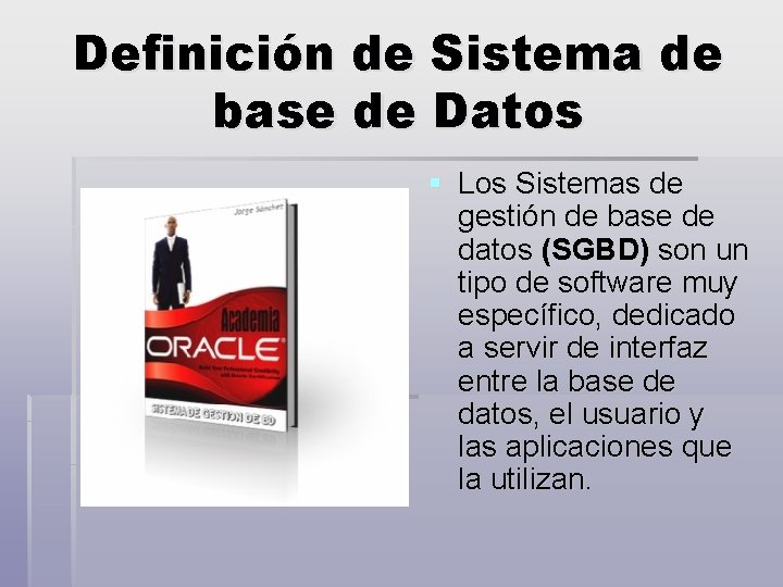 Qu son las Bases de Datos Conceptos Bsicos