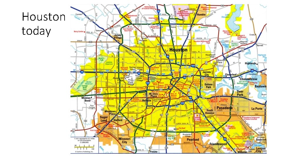 The characteristics of and changes in land use