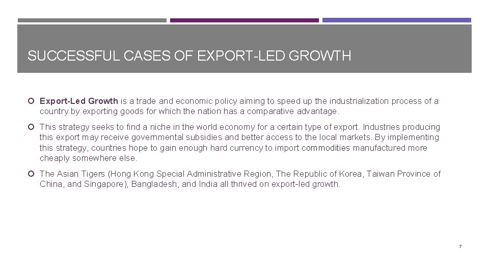 LEVERAGING TRADE REGIONAL INTEGRATION FOR INCREASED GROWTH PUNIT