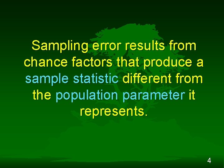 Introduction to Inference Confidence Intervals William P Wattles