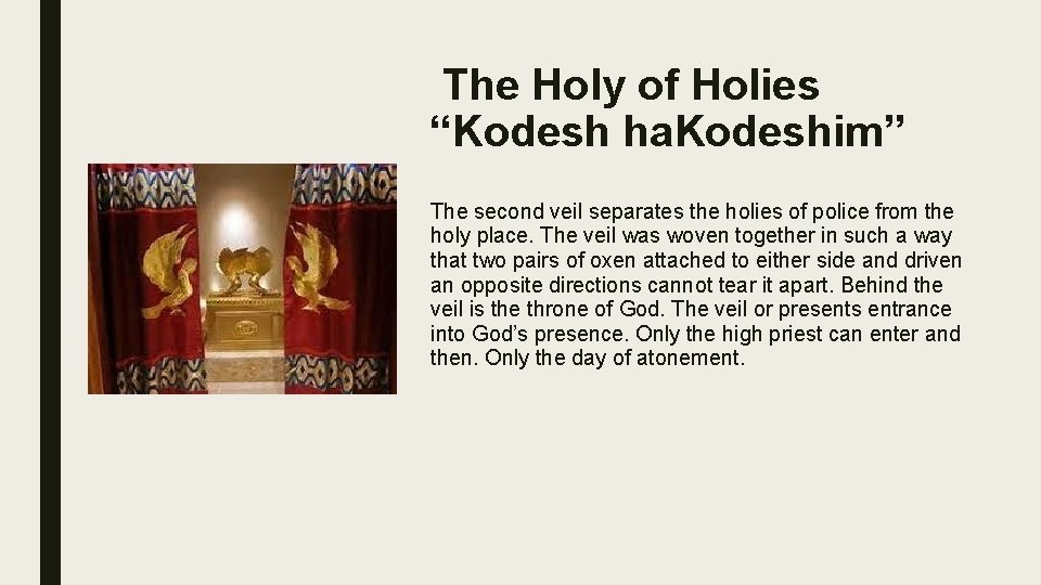 THE COVENANT AND THE TABERNACLE February 22 2020