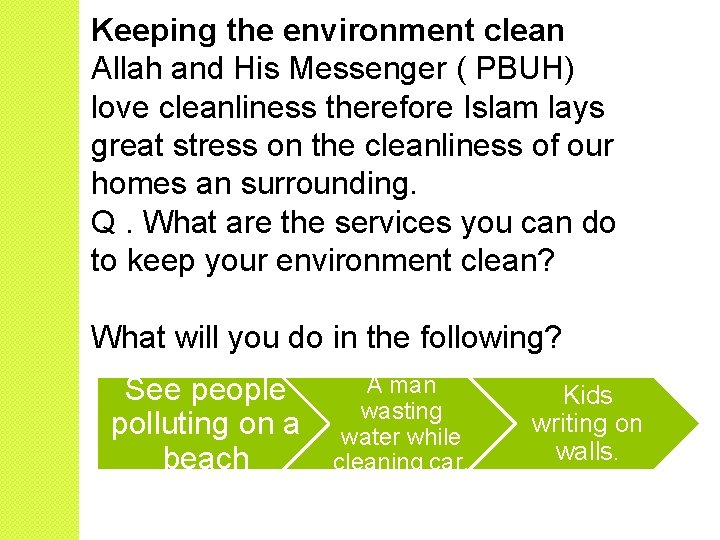 Unit 5 Lesson 6 My Environment is a