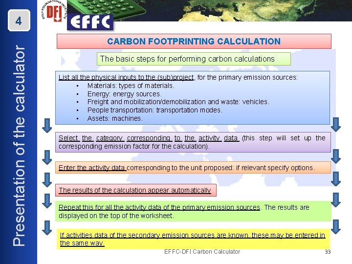 EFFC DFI GEOTECHNICAL CARBON CALCULATOR PROJECT Eng Luca