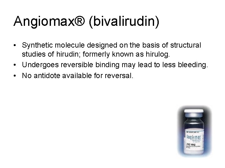 Drugs and Coagulation at PointofCare Stacie Krick Evans