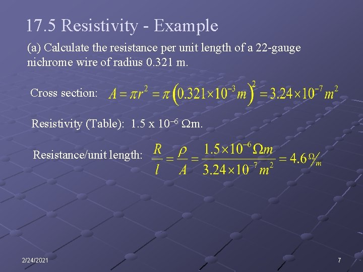 General Physics PHY 2140 Lecture 5 Electrodynamics Electric