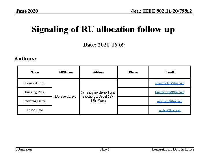 June 2020 doc IEEE 802 11 20798 r