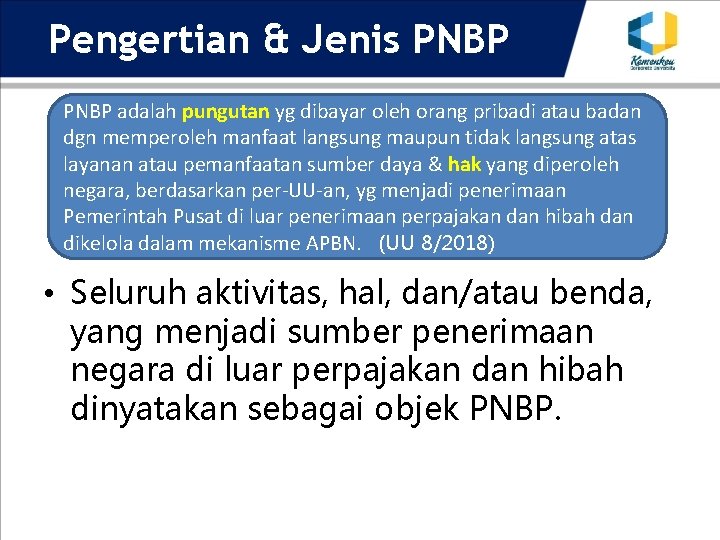 Sistem Penerimaan dan Pengeluaran Negara Pelatihan Bendahara Pengeluaran
