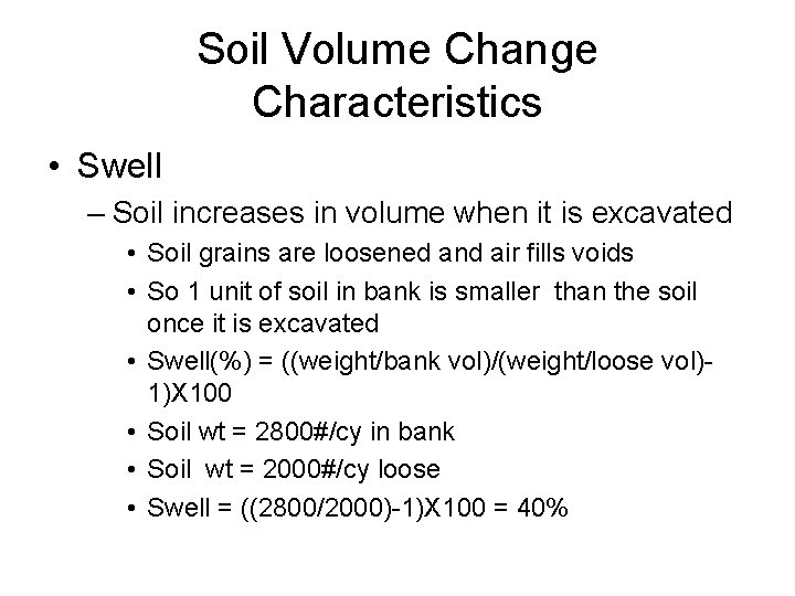 Soil And Rock General Soil Characteristics Trafficability ability