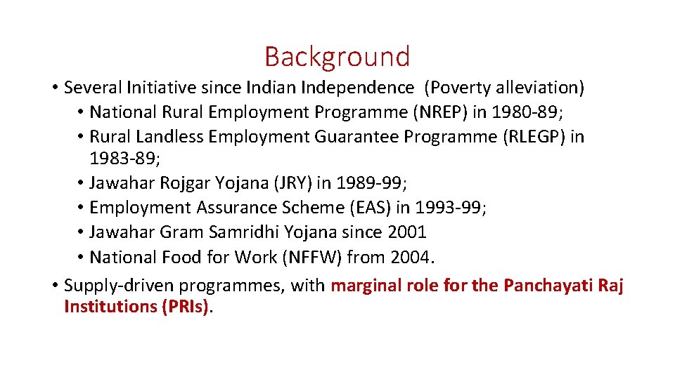 Mahatma Gandhi National Rural Employment Act MGNREGA Prof