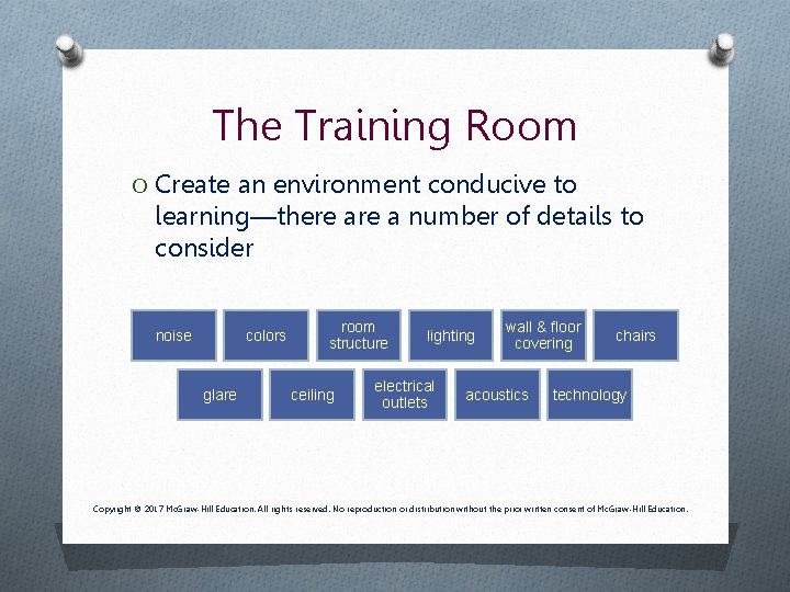 Chapter Five Program Design Objectives O Be able