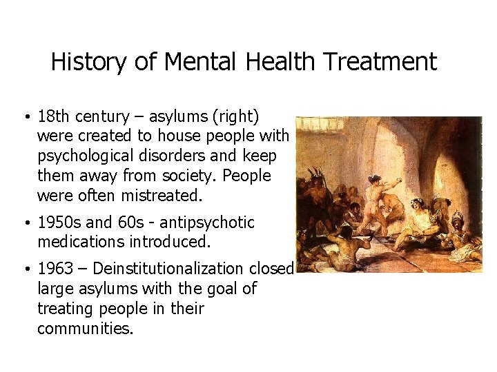Psychological Foundations Therapy and Treatment History of Mental