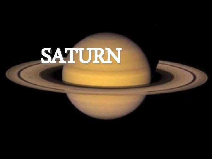 SATURN SATURN O plante Zloenie Prstence Mesiace daje
