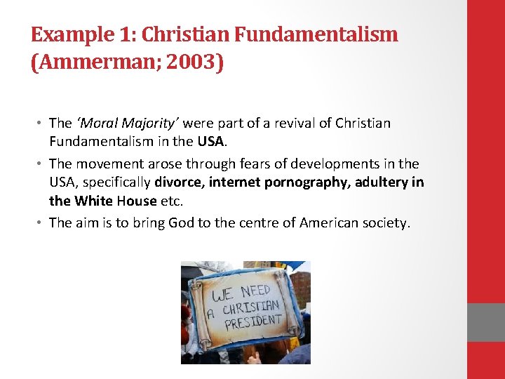 The New Typology New Religious Movements The New