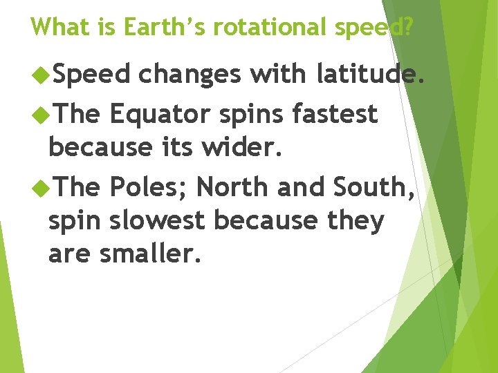 Aim What is Earths daily motion DO NOW