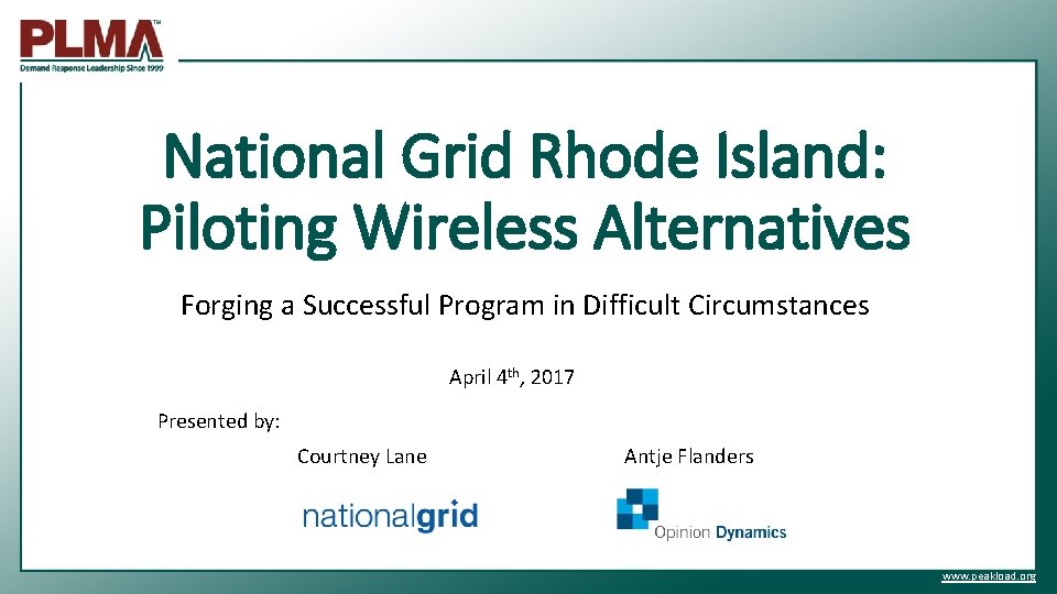 National Grid Rhode Island Piloting Wireless Alternatives Forging