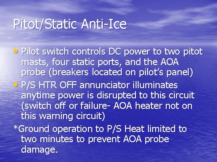 AST 473 Cessna Citation II CE550 Systems Dr