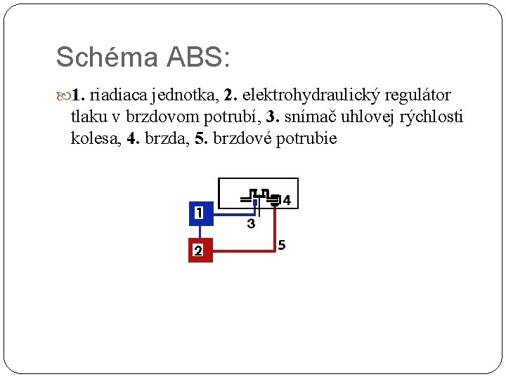 Automobilov systmy Tom Ovak 4 C Obsah ABS