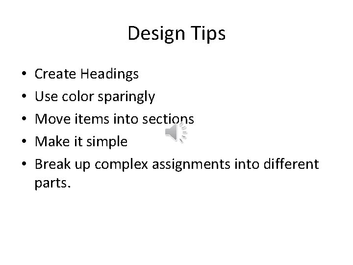 A bit About Assignments Gail Rankin Director Academic