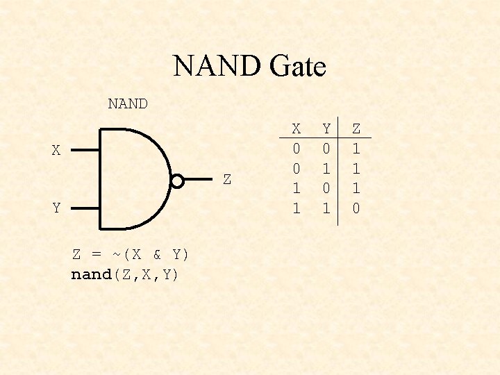 X nand y nand x nand y - erosilicon