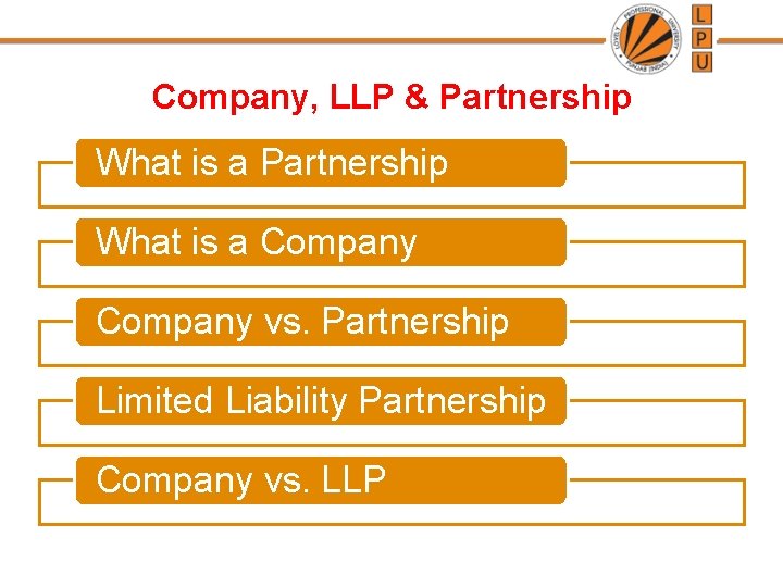Company LLP Partnership What is a Company vs