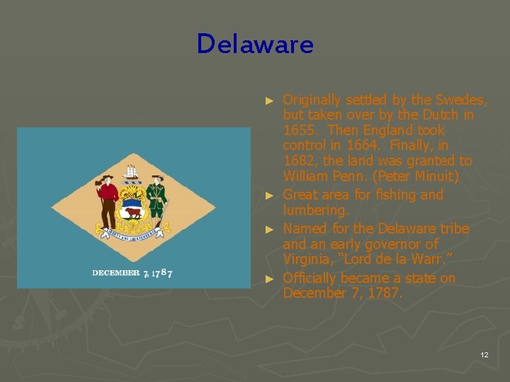 The Thirteen Colonies By Caitlin Driscoll 1 When