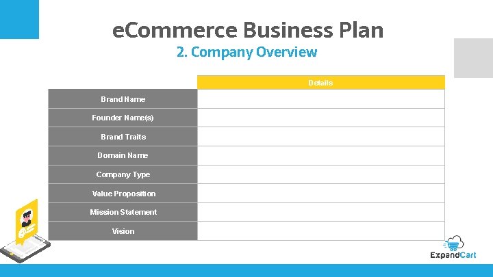 e Commerce Business Plan Free Template e Commerce
