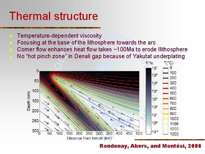 Modeling thermal structure of plate boundaries with COMSOL
