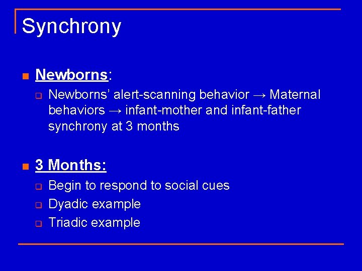 Social Development Chapter 3 Biological Foundations Roots in