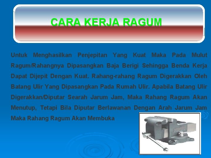 PERAWATAN DAN PERBAIKAN MESIN POLITEKNIK KEDIRI 2015 TEKNIK