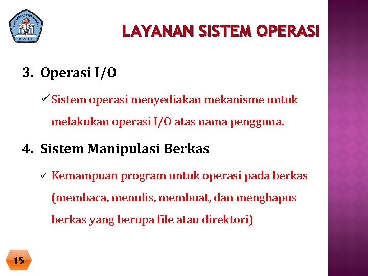 MODUL SISTEM OPERASI Maria Cleopatra S Kom Modul