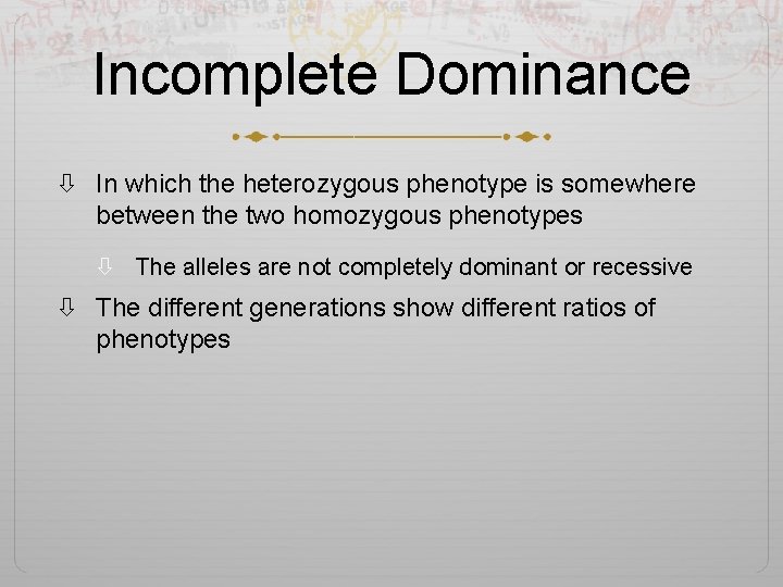 Section 7 1 Chromosomes and Phenotype Biology Objectives