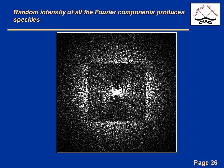 Lecture 16 Extreme Adaptive Optics Exoplanets and Protoplanetary