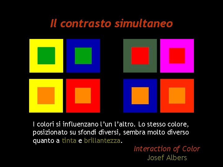 Il sistema additivo RGB Colori primari Somma di