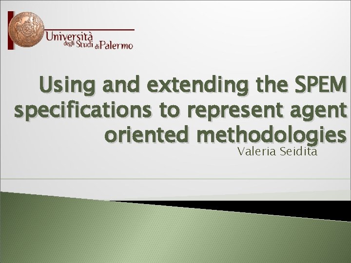 Using and extending the SPEM specifications to represent