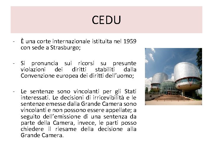 CORTE EUROPEA DEI DIRITTI DELLUOMO CASO LAUTSI contro