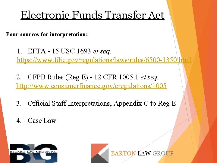 HOT TOPICS Date of Delinquency the Electronic Funds