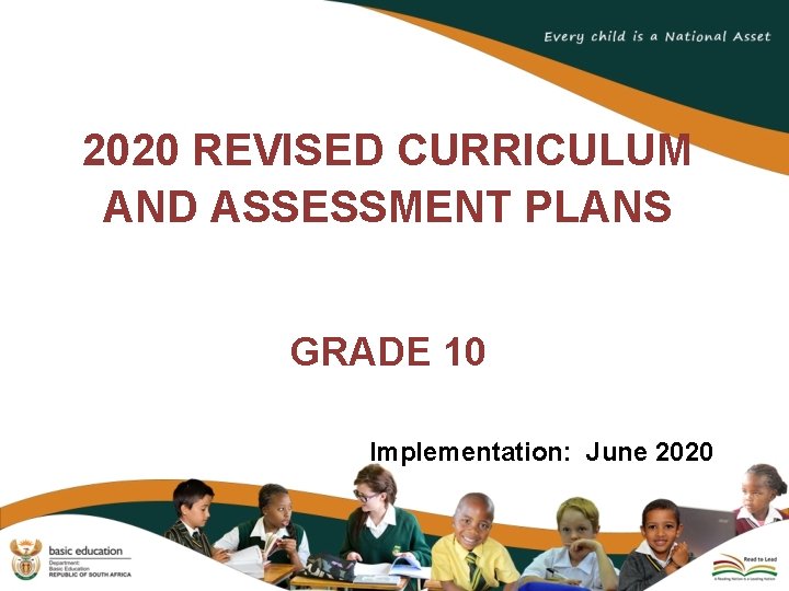 2020 REVISED CURRICULUM AND ASSESSMENT PLANS GRADE 10
