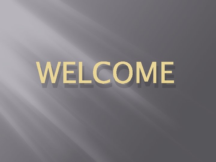 WELCOME TECHNICAL SEMINAR ON SMART MATERIALS HISTORY OF