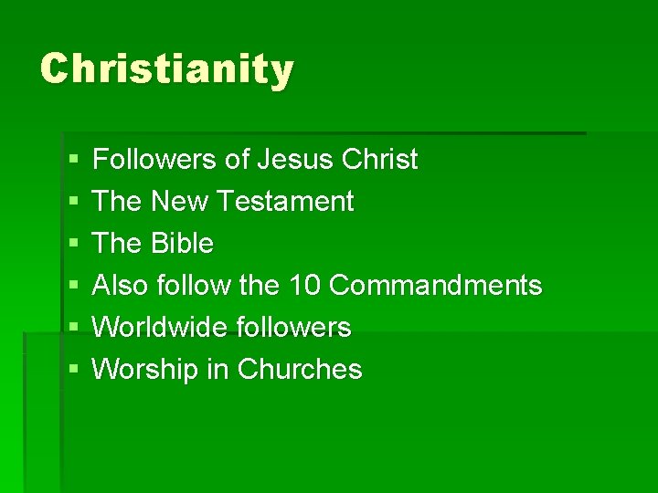 World Religions What Where and Why A Look