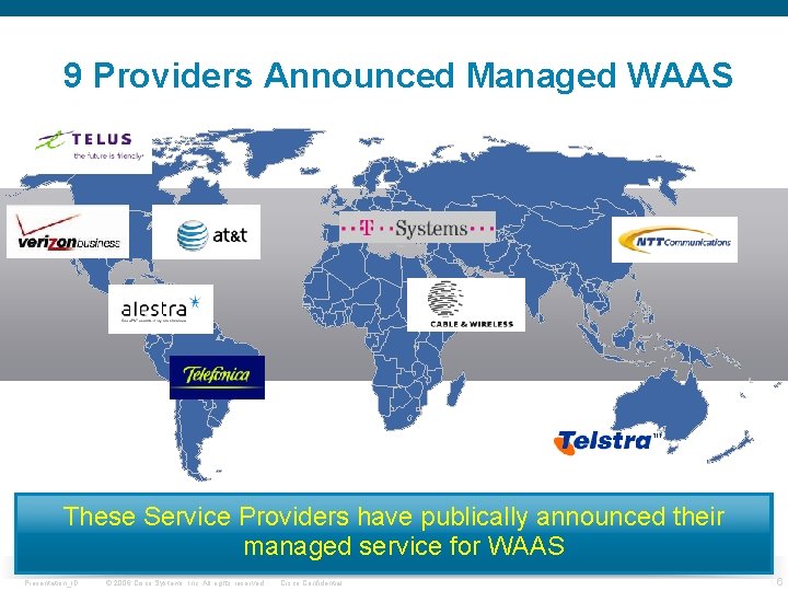 Cisco Wide Area Application Services WAAS Analyst Briefing