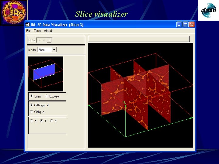 Image reconstruction and analysis for Xray computed microtomography