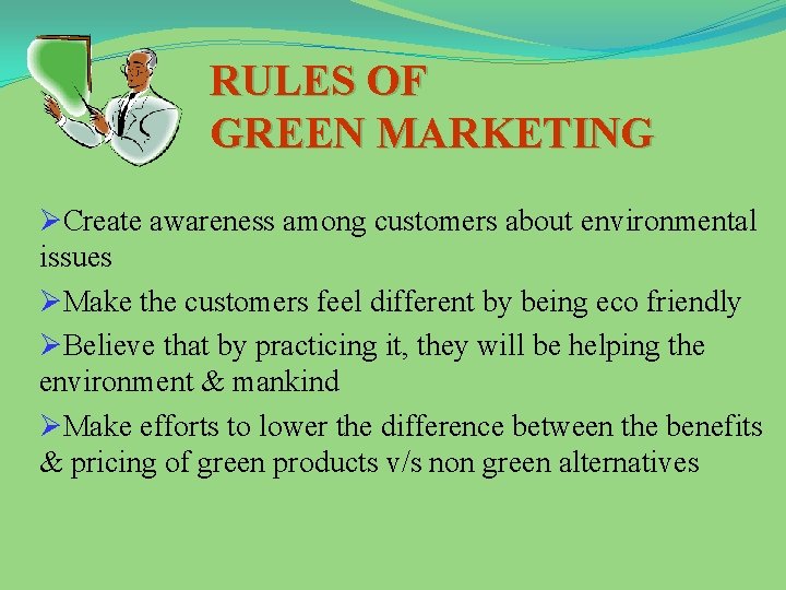 GREEN MARKETING The New Imperative Prepared By NUPUR