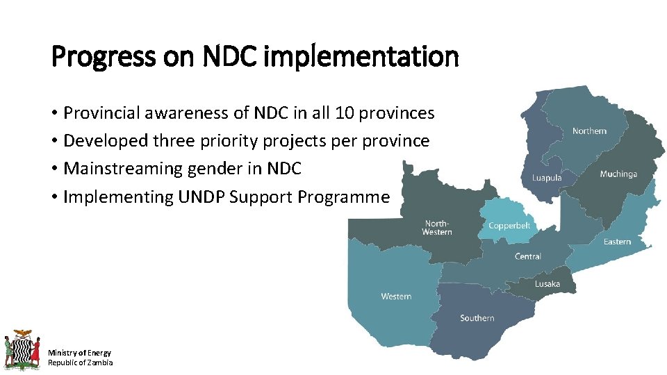 Zambias roadmap towards 47 emissions reduction Harriet Zulu