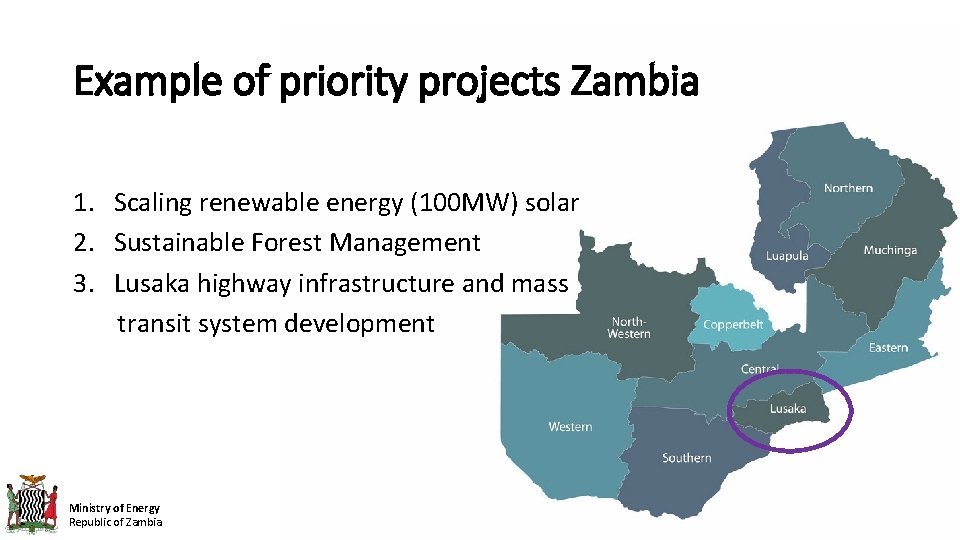 Zambias roadmap towards 47 emissions reduction Harriet Zulu