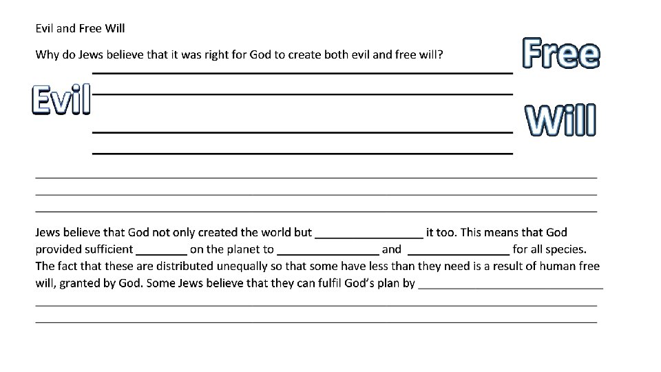 Lesson 4 The Nature of God as Creator
